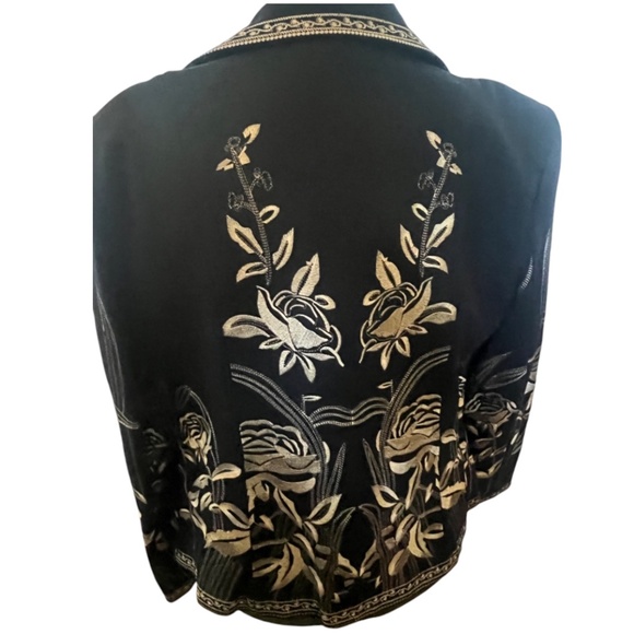 Peter Nygard | Jackets & Coats | Peter Nygard Heavily Embroidered ...